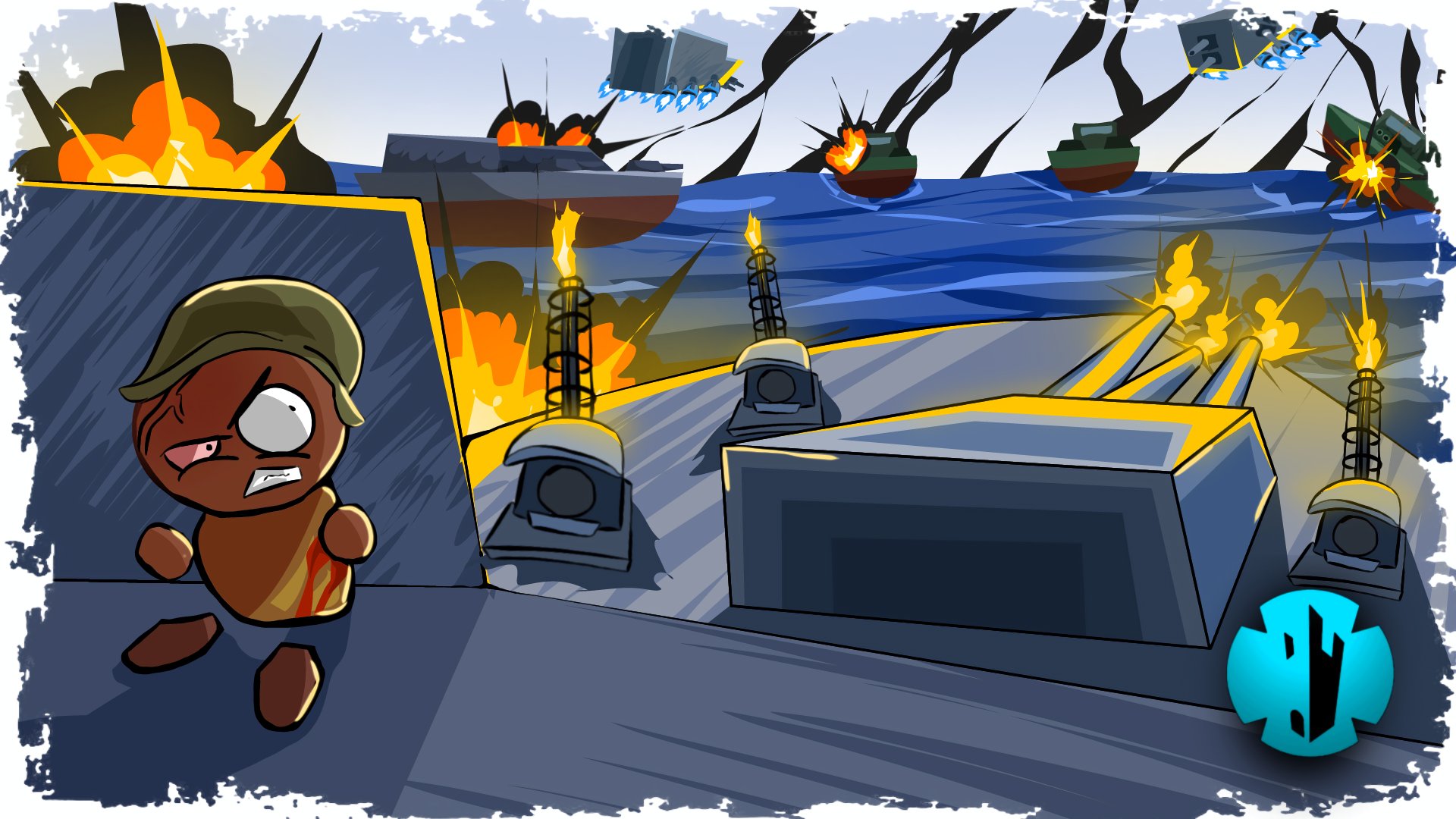 ЭТО БИТВА ЗА МИДУЭЙ!!!! КАМИКАДЗЕ, КОРАБЛИ И ЛЕТАЮЩИЕ ФОРТЫ В FORTS! #254