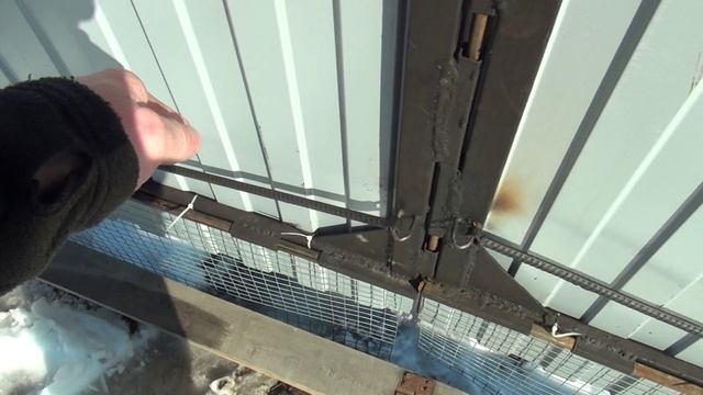 Обратные упоры для ворот