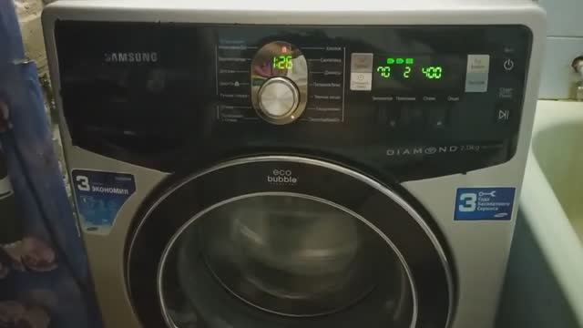 Замена подшипников - Самсунг Эко Бабл - Samsung Eco Bubble 7 кг