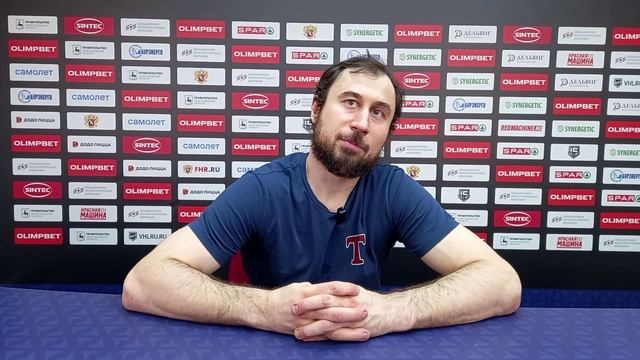 ИЛЬЯ БОЧКОВ | Интервью капитана Торпедо-Горький после победы  в четвертом матче серии с Динамо СПб