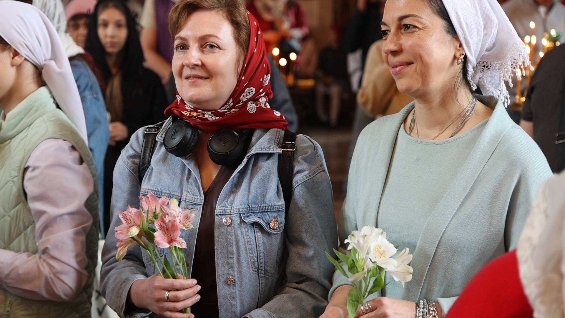 Престольный праздник жен-мироносиц в храме Рождества Христова