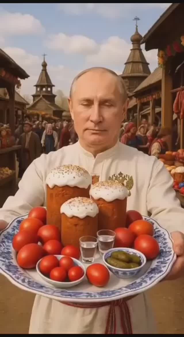 Пасха 2025 с президентами