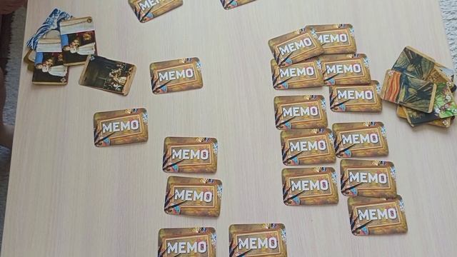 Играем в мемо - мировые шедевры.