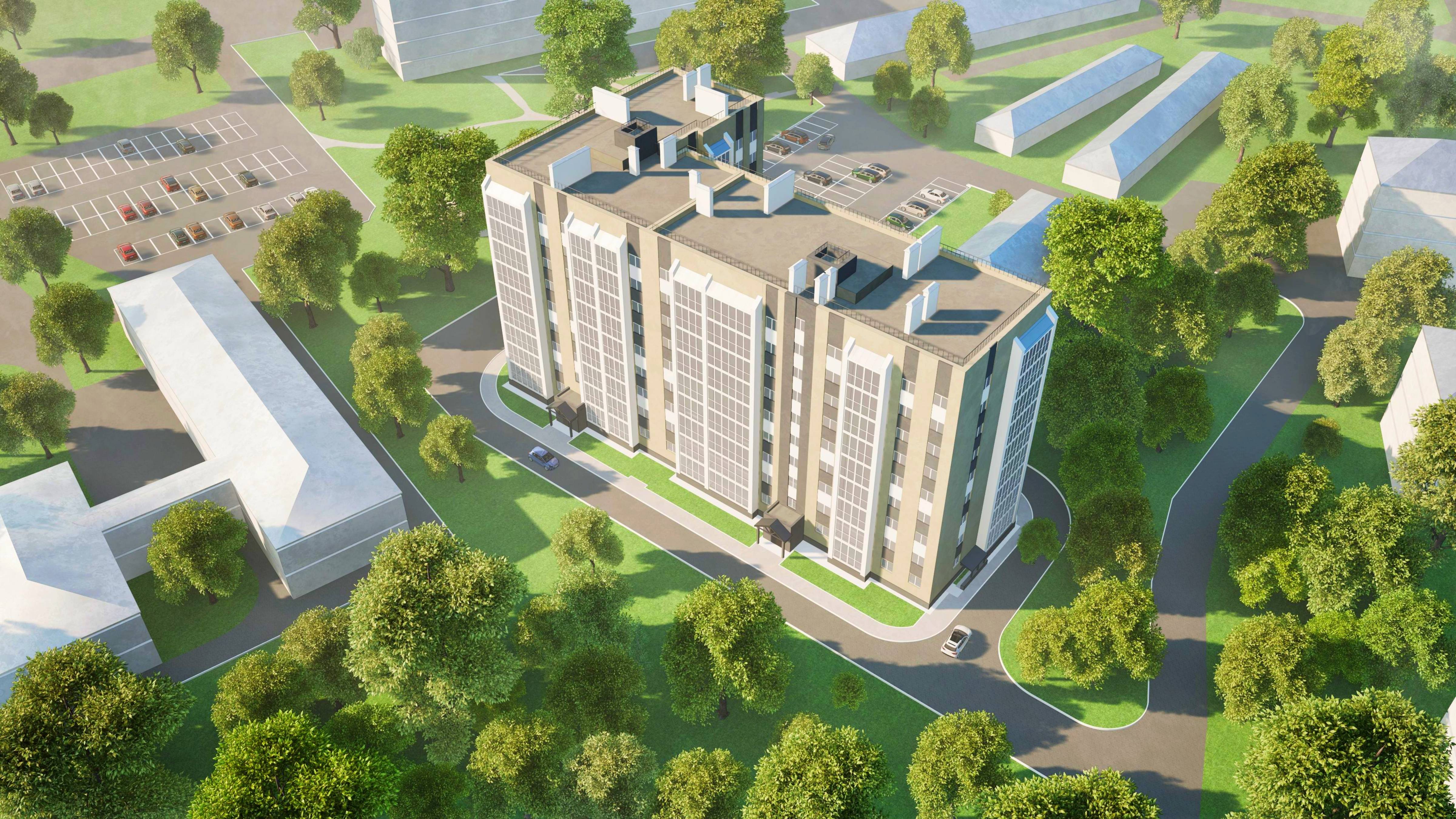 Строительство многоквартирного дома. "ВладимирСтройСити" || г. Бор, ул. Свободы, д.47 || Апрель 2025