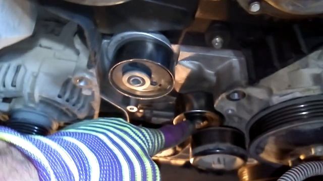 смена ремня грм на опель вектра с 1,8