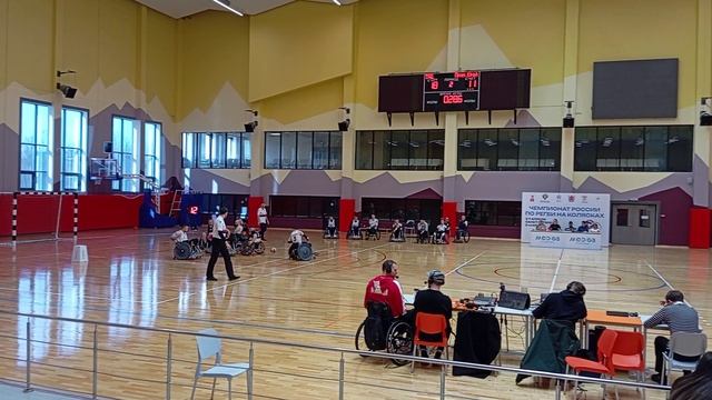 ЧР по регби на колясках. СПб, 02.04.2025 - 07.04.2025. Cанкт-Петербург – Приморский край 05.04.2025