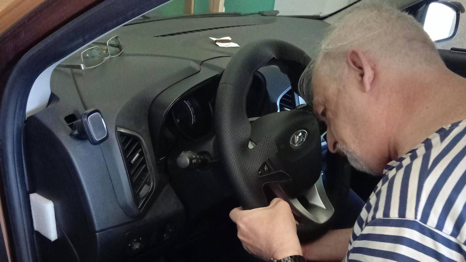 Перетяжка руля