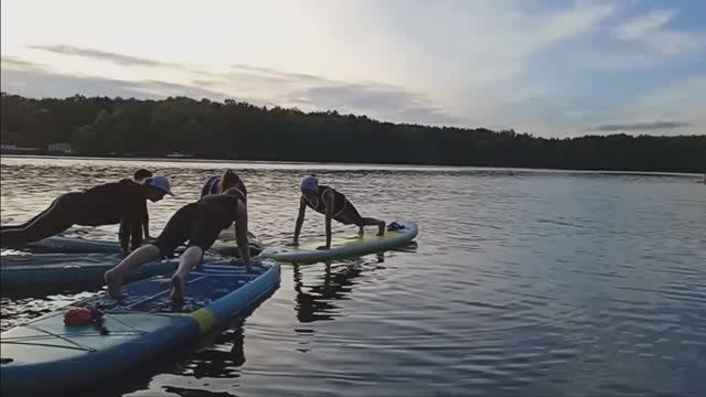 йога на сапах