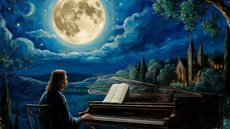 Лунная соната. Людвиг ван Бетховен - Соната в духе фантазии. Расслабляющая классика для вечера.