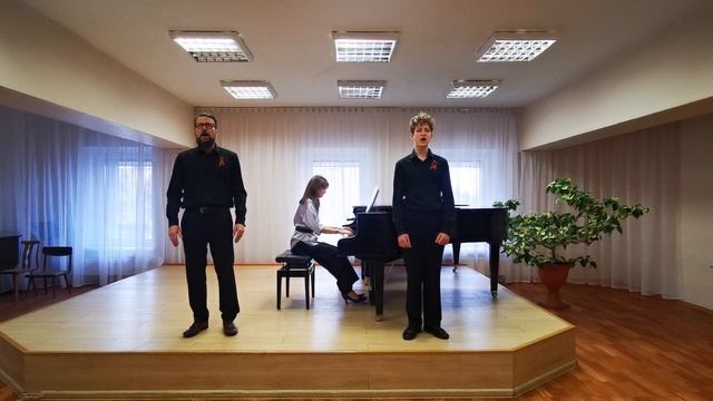 Буслович Артём Олегович и Буслович Ярослав. Музыка и слова В. Шестаковой «Салют Победы».