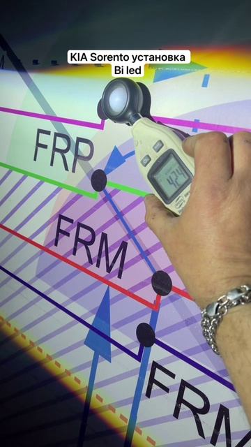 Kia Sorento Prime Дорест улучшение света. Печать переходной рамки на 3d принтере.