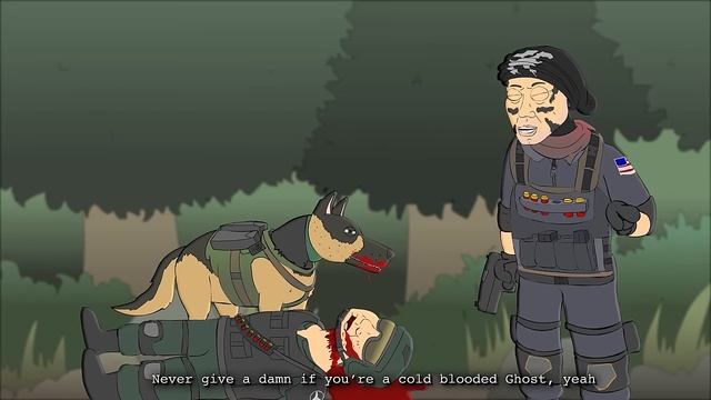 ♪ CALL OF DUTY : GHOSTS THE MUSICAL - Animated Parody Music Video