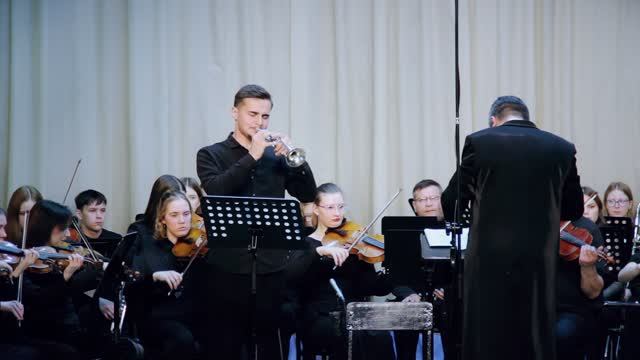 Жан-Батист Лёйе. «Largo Cantabile» и «Allegro Vivace» из Сонаты для трубы и клавира