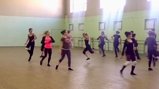 Финал аварского танца-репетиция