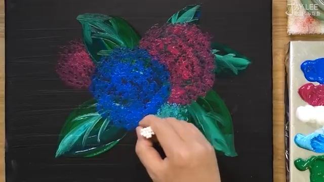 Рисуем гортензии