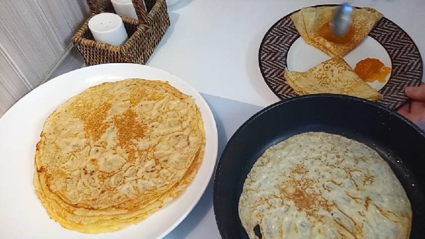Тонкие и вкусные блинчики на завтрак. До 12:00 МОЖНО ВСЁ 😁