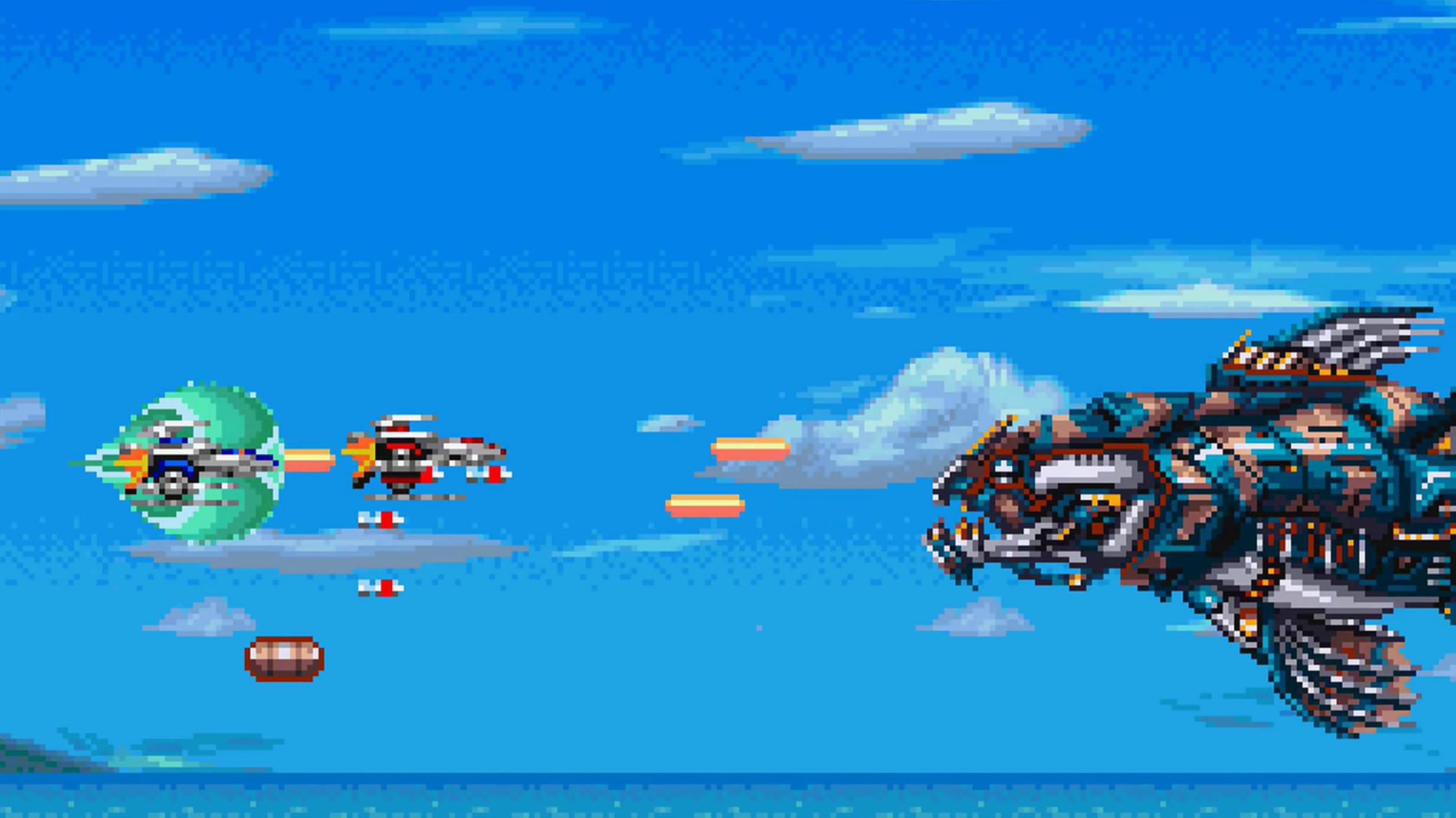 Darius Twin (SNES) - Полное прохождение за 2 игроков (100%) [4K] [60FPS] (Super Nintendo) (LongPlay)