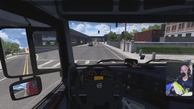 American Truck Simulator / Первый запуск