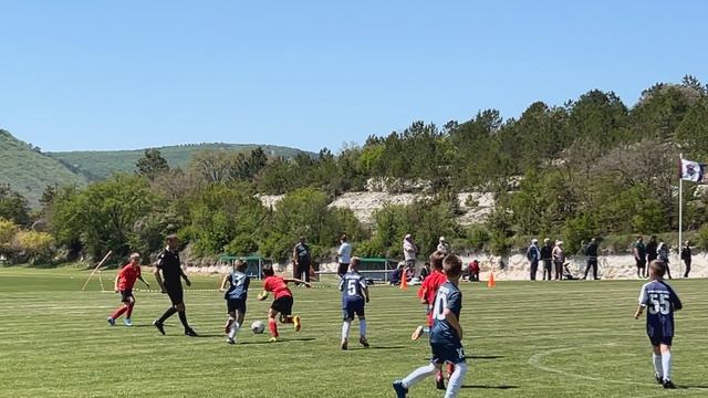 04-05-2025 года. СШ #3 ФК 2017 - Евпатория. 1 тайм