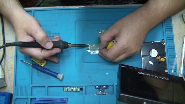 Спустя 5 лет чистка HDD от окисления контактов №3