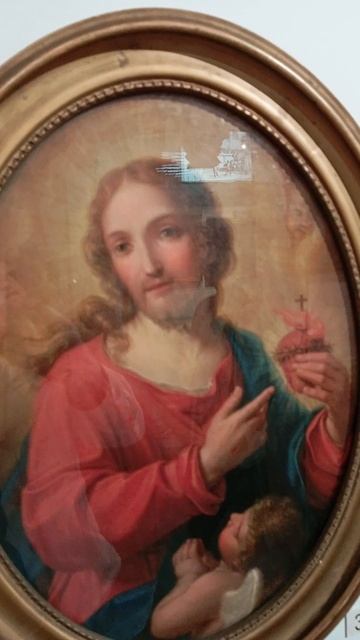 Иисус Христос. Пылающее сердце. 1794. Италия.