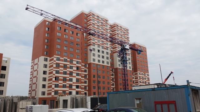 ЖК «Новая Алексеевская роща» — съёмка с воздуха апрель 2025