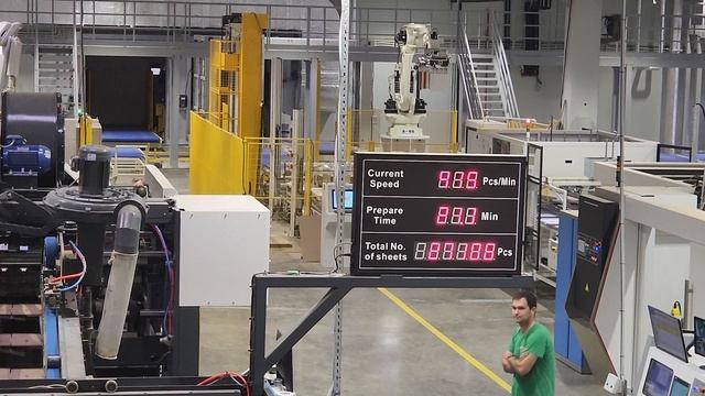 SHINKO FIX TYPE FFG + Palletizer robot for FFG lines