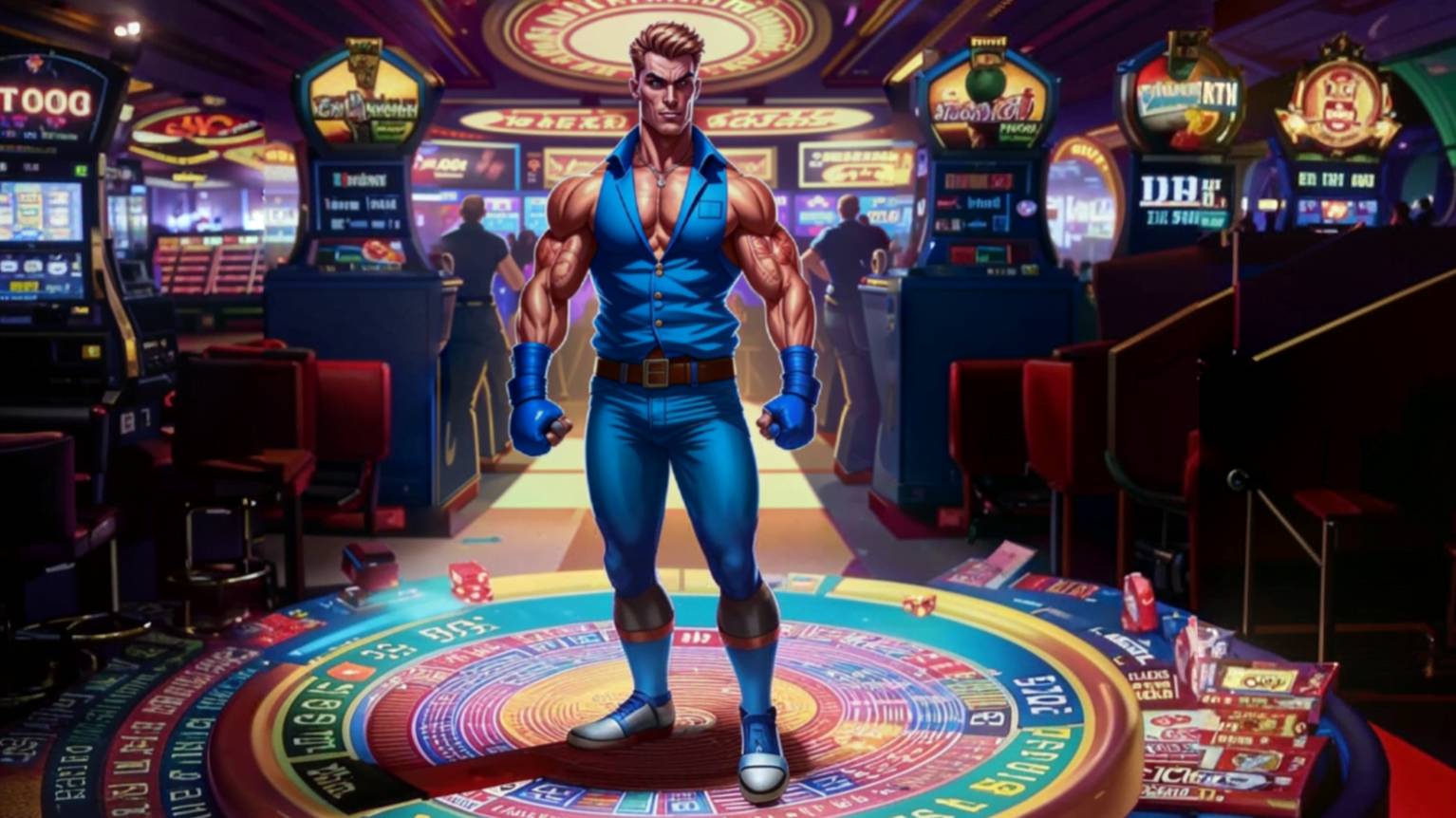 Двойные Драконы вернулись в игру - смело идут навстречу врагу. Return of Double Dragon (SNES).