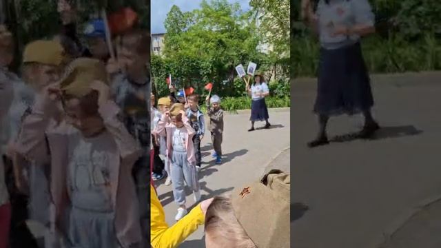 В МАДОУ 106 в преддверии празднования 80-летия Победы в ВОВ прошла акция «Бессмертный полк»