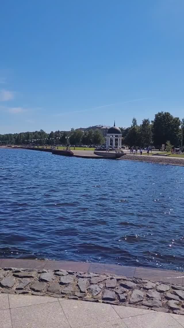 Карелия 2024. Петрозаводск. Набережная. Июль 2024г (Часть 3)