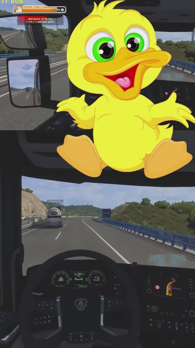 Полетели Апп) Euro Truck Simulator 2 #short #ets2 #funnyvideo #glance #гленc #eurotrucksimulator2