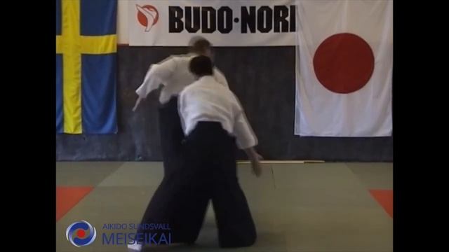 5 Aikido Yokomen Uchi Uchikaiten Sankyo, Shishiya Sensei 2003