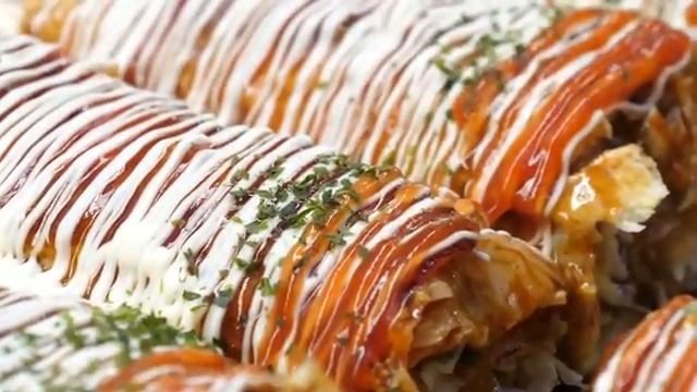 коллекция популярной уличной еды в японском стиле!