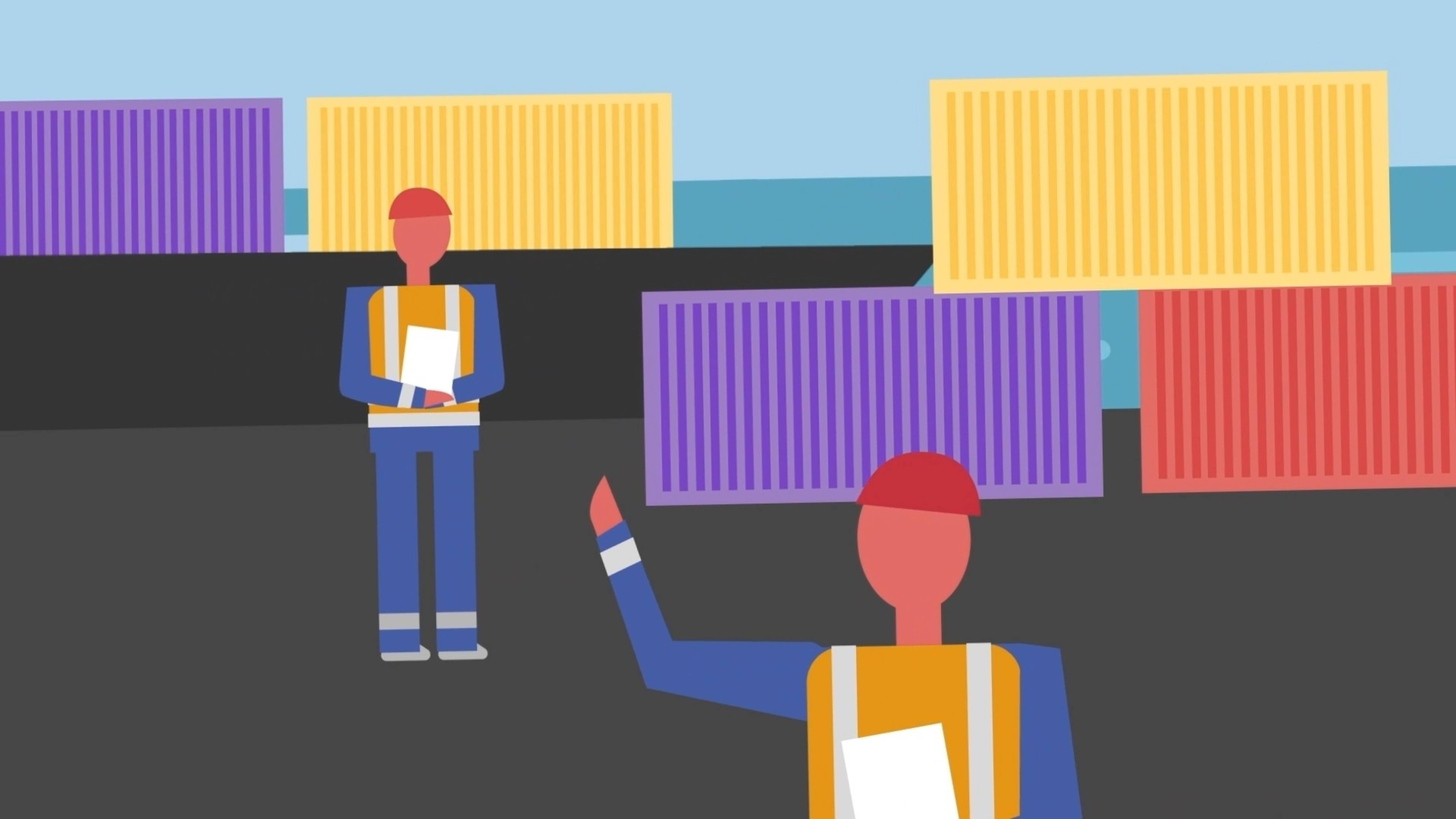 Как работает морской порт (FESCO)