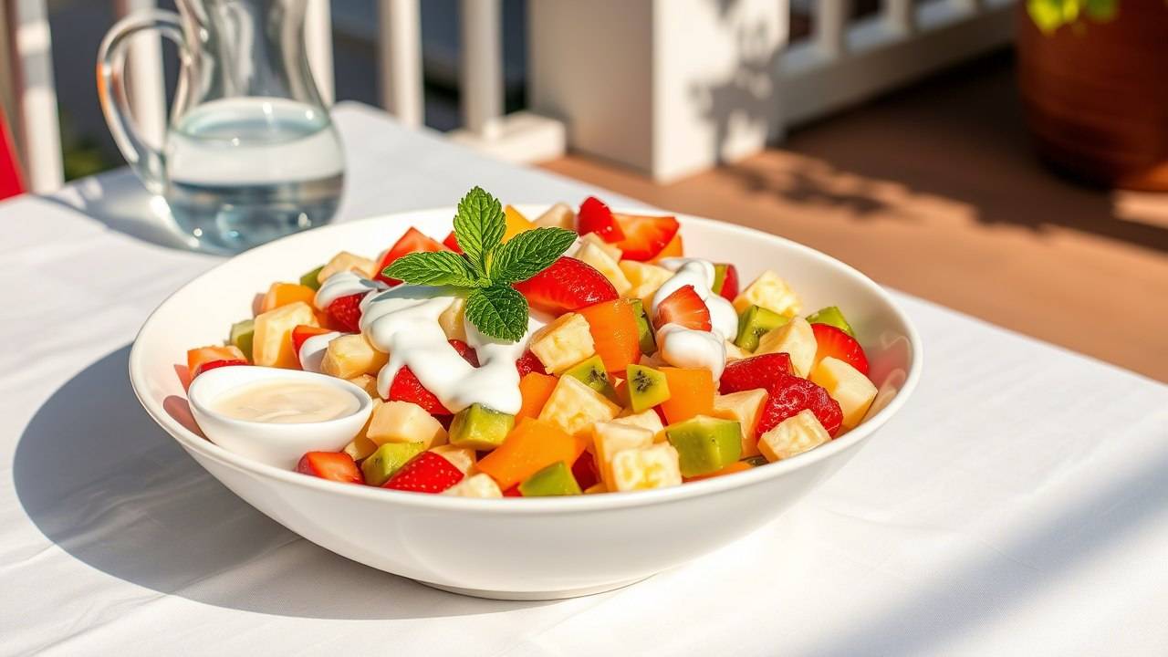Фруктовый рай на тарелке: Салат, который заставит Вас забыть про десерты!