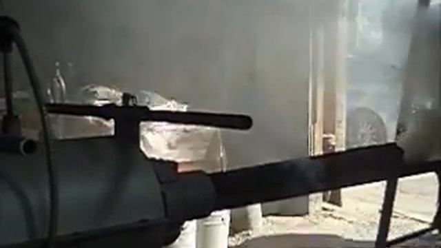 Демонстрация работы установки брикетирования УБО-2