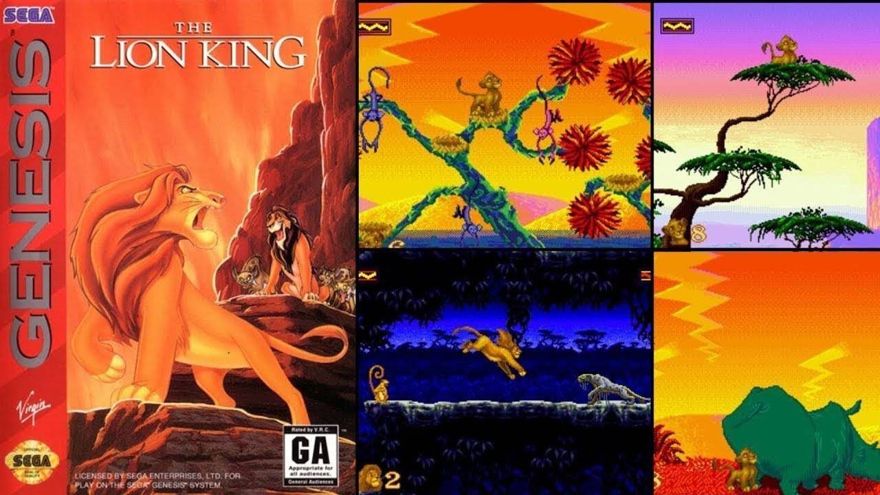 The Lion King ● Sega ● Прохождение ч.1 _ Белка и Monster