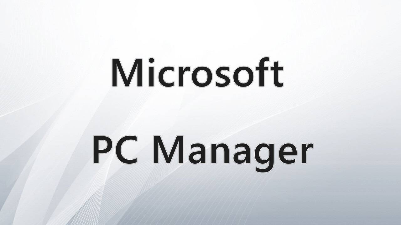 Microsoft PC Manager для обслуживания Windows