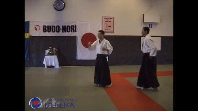 6 Aikido Yokomen Uchi Seoinage, Shishiya Sensei 2003