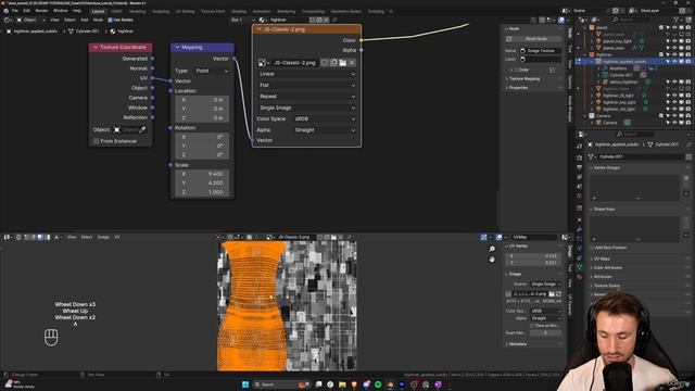 11. Texturing the highliner pt2