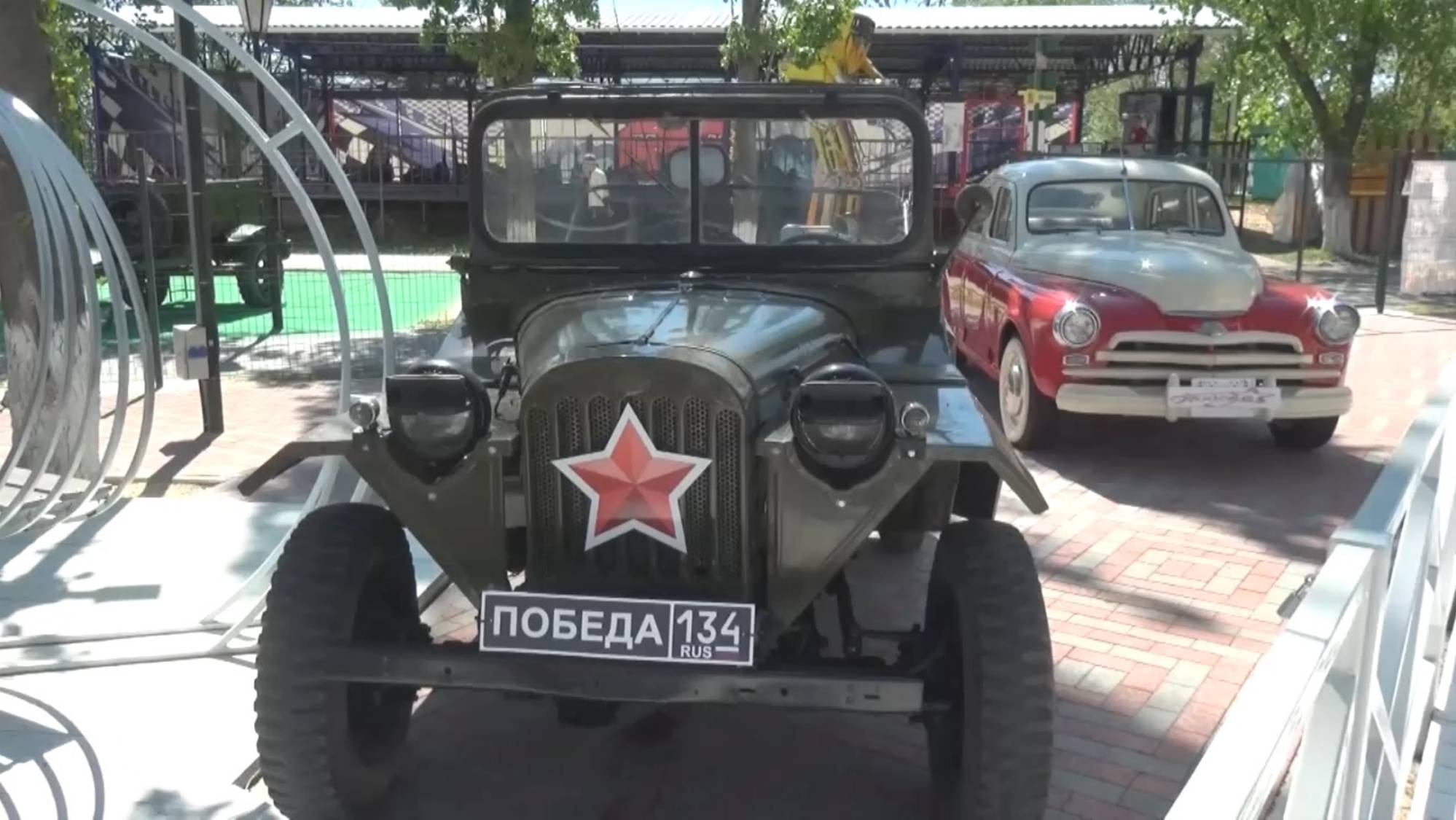 Парк Победы в канун Дня Победы 2025