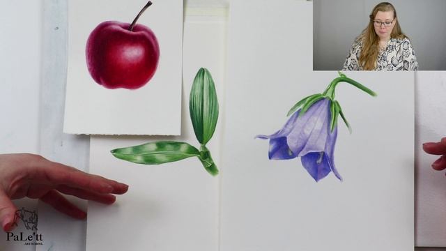 Приветствие преподавателя. Курс "Ботаническая живопись для начинающих. 0 ступень"