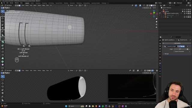 6. Adding details to the highliner pt2