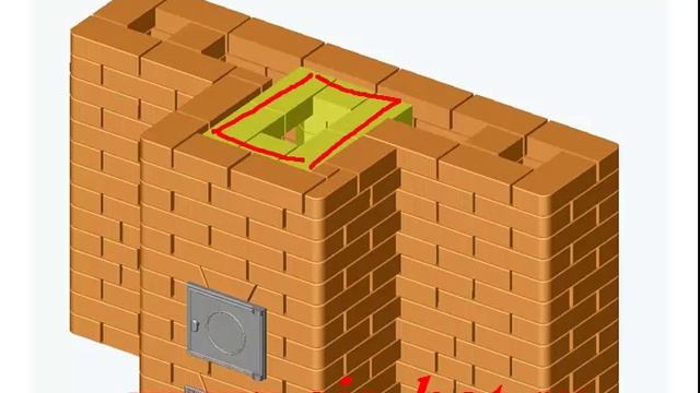 Т-образная отопительная печь