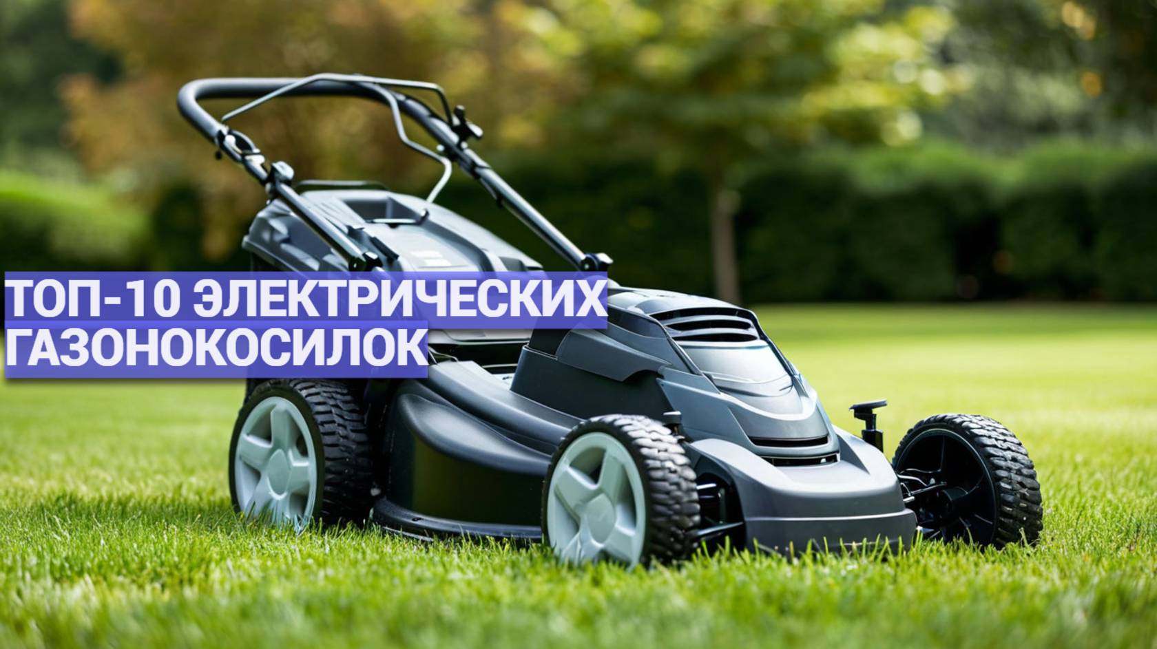 ЛУЧШИЕ ЭЛЕКТРИЧЕСКИЕ ГАЗОНОКОСИЛКИ 🌱 ТОП-10 РЕЙТИНГ 2025