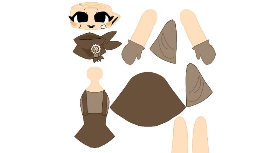 Крафт схемы подвижных кукол из МД | DIY Dolls in MD