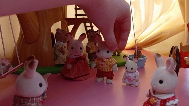 Sylvanian families 14 серия - "Полёт на дирижабле"