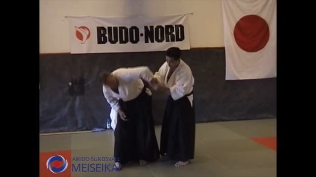 9 Aikido Katadorimenuchi Sankyo Torite Uchikaiten, Shishiya Sensei Sundsvall 2004
