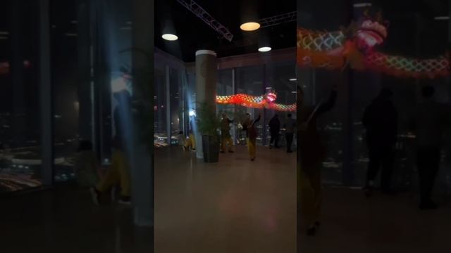 Маленький световой дракон