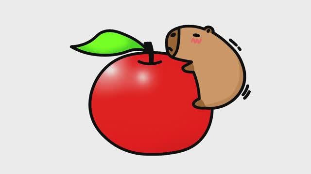 Как нарисовать капибару (просто)